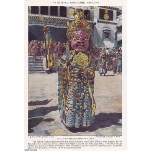 Life Among the Lamas of Choni, Demon Dancers and Butter Gods of Choni ...